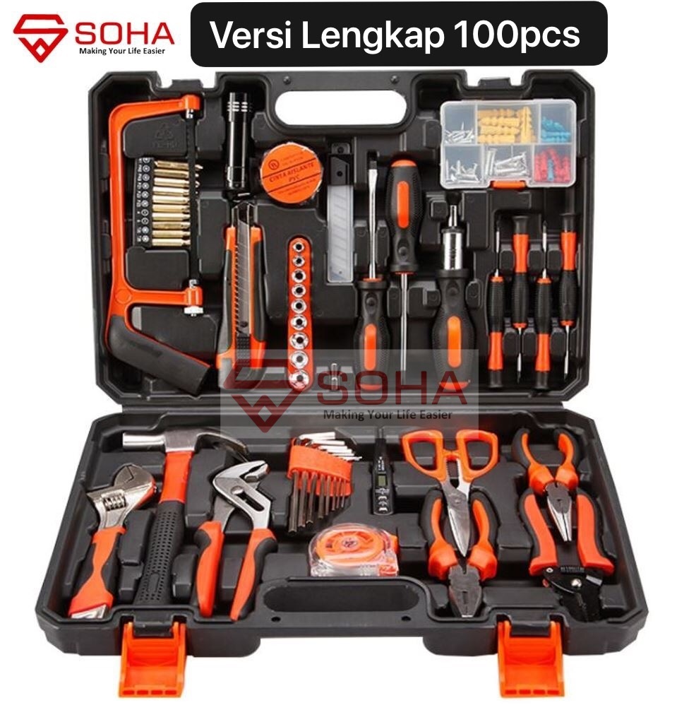 HargaGrosiran.com - Versi 2.2. Alat Rumah Tangga ART-012 SOHA Toolkit ...