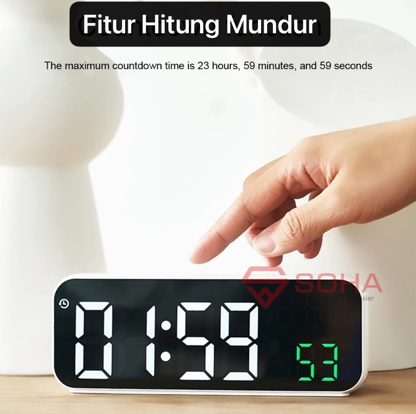 HargaGrosiran.com - Versi 2.2. Alat Rumah Tangga JD-2802 Body Putih LED ...